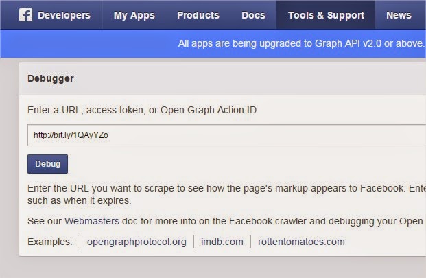 Facebook URL Debugger with refresh share attachment featured • MoreMeng.in.th