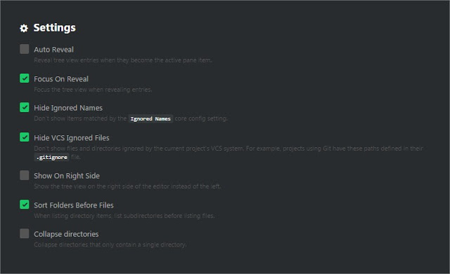 ATOM #Tips - ซ่อนไฟล์ใน ignored name ไม่ให้แสดงผลบน treeview • MoreMeng.in.th