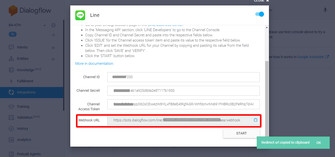 สร้าง LINE Bot + Dialogflow + Google Sheets • MoreMeng.in.th