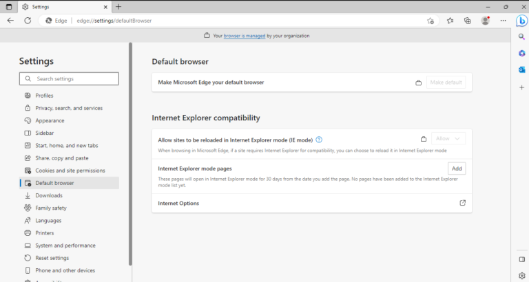 แก้ปัญหา Internet Explorer บน Windows 10/11 ด้วยการเปิด IE Mode ใน ...